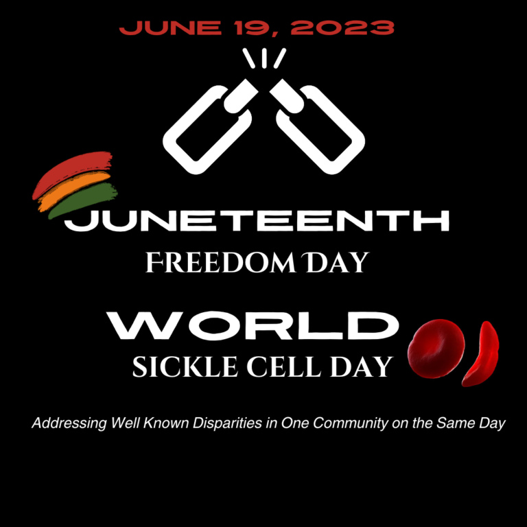 Juneteenth and World Sickle Cell Day – Heart of Gold – Sickle cell ...